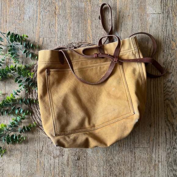 Madewell | Bags | Madewell Tan Suede Tote Bag | Poshmark